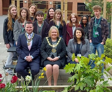 Mayor of Bury Visit - News - Holy Cross College
